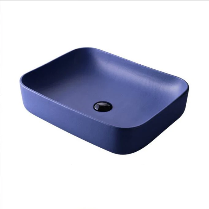 Colored Rectangle Basins - Durable and Stylish Sanitary Ware