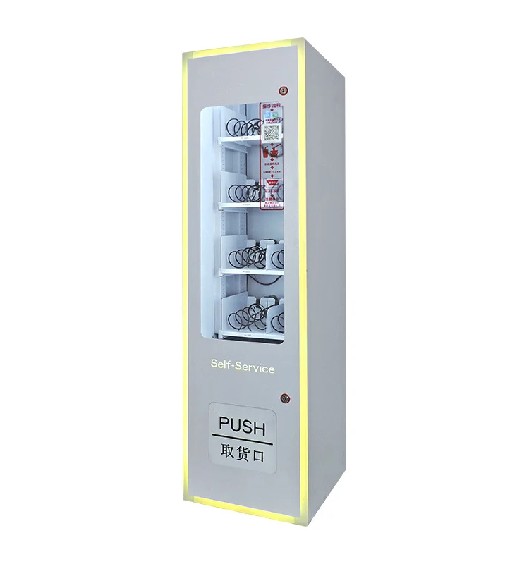 Supports QR Code Payment countertop vending machine small vending ...