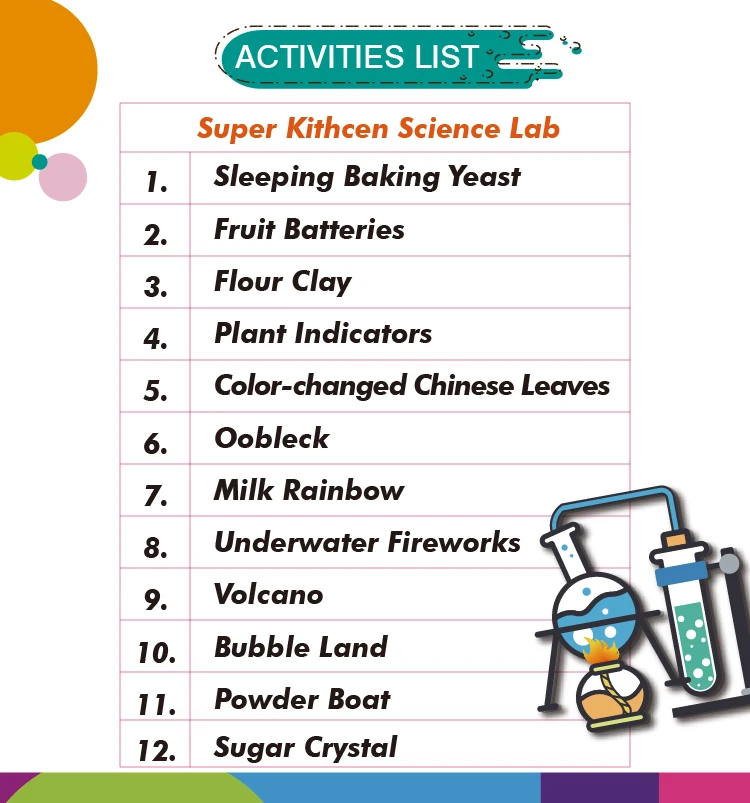 Kitchen Science Lab Experiments Science Kit STEM Educational Scientific ...