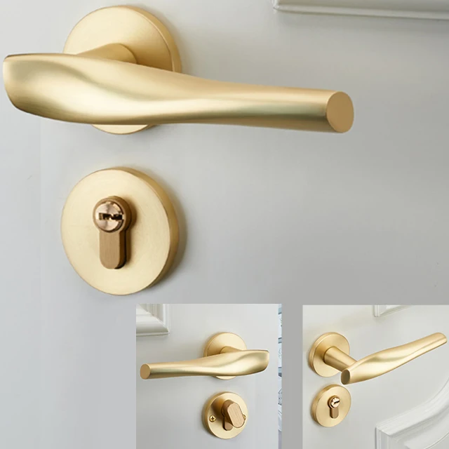 Sturdy Gold Heavy-duty Commercial Door Lever Lock At Wholesale Pricing ...