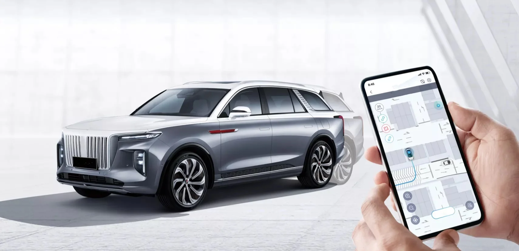 HONGQI EHS9 - Superior Performance SUV for Electric Cars