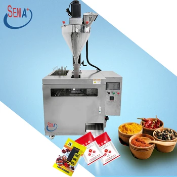 Small Powder Filling Machine Sachet Packaging Chili Powder Dry Powder ...