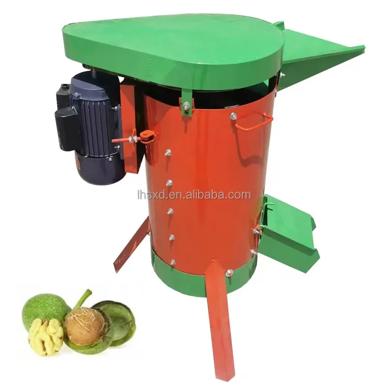 Pecan Sheller /Green Walnut Peeling Machine/ Fresh Walnut Peeling ...