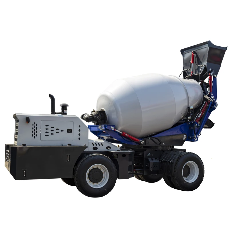 5m3 Self-loading Mobile Concrete Mixer Self Loading Concrete Mixer ...