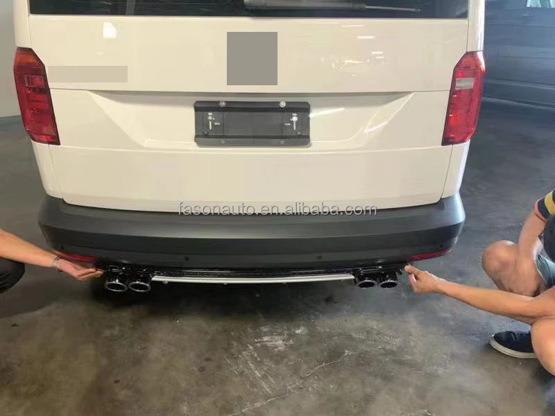 Bumper Lip Splitter Rear Body Kit Rear Diffuser For Vw Caddy 2020 - Buy ...