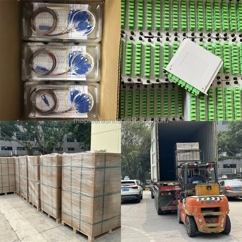 1x2 Two Way Ratio Splitter 1310 1490 1550nm SC UPC FBT Coupler Fiber ...