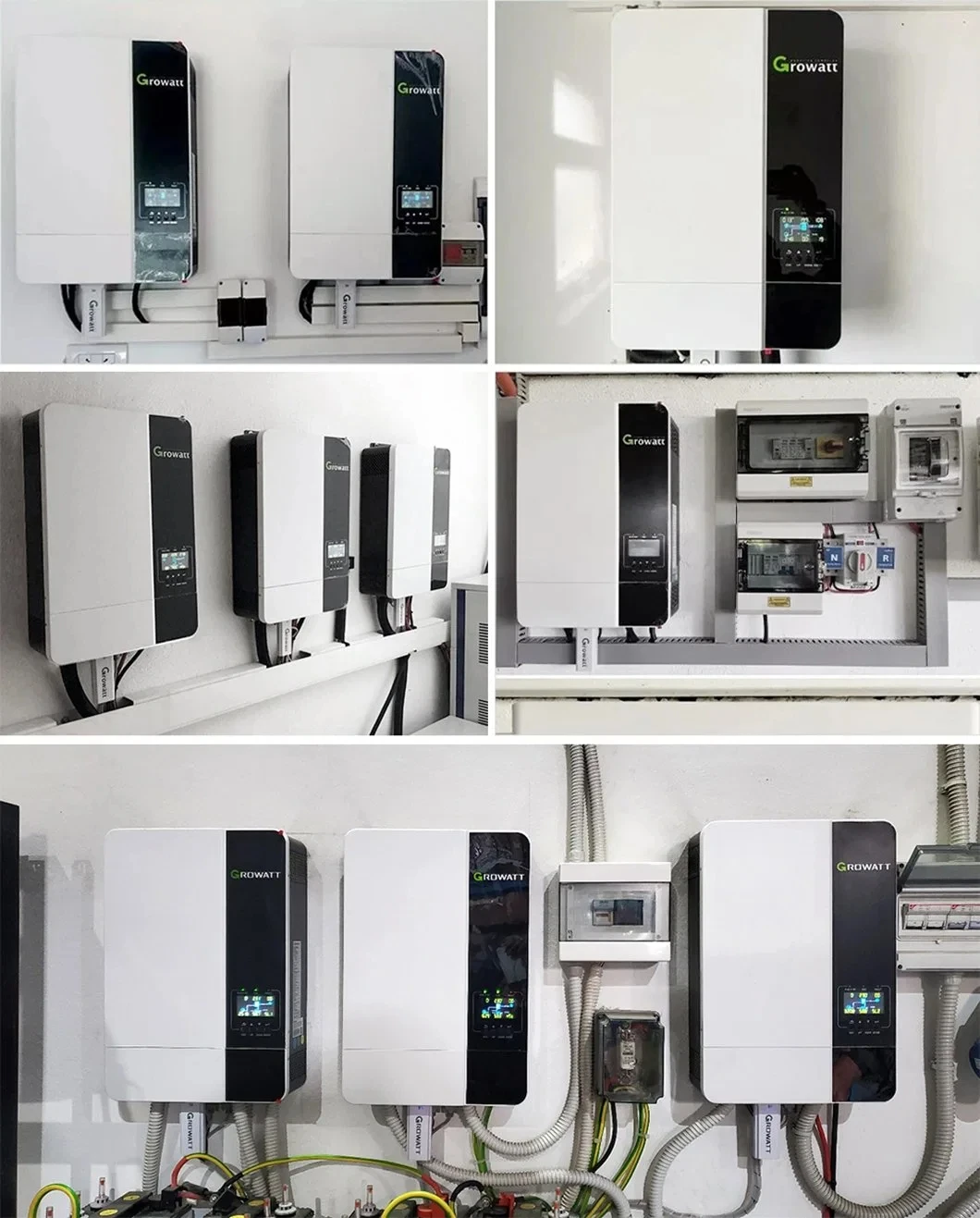 Growatt Spf5000es 48v Inverter Off Grid Three Phase Solar Inverter For ...