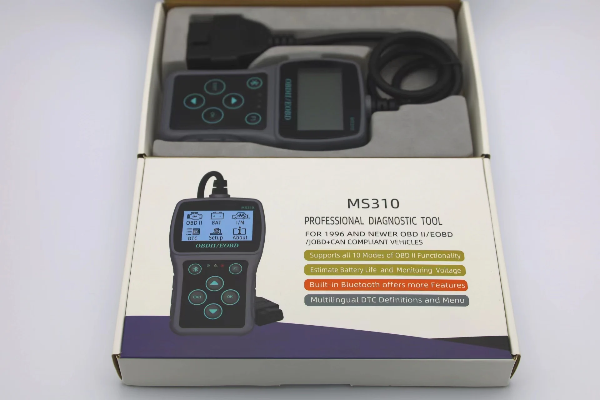 Obd Car Diagnostic Scanner Universal Obd Ii Car Scanner Car Engine Fault Code Reader Automobile ...