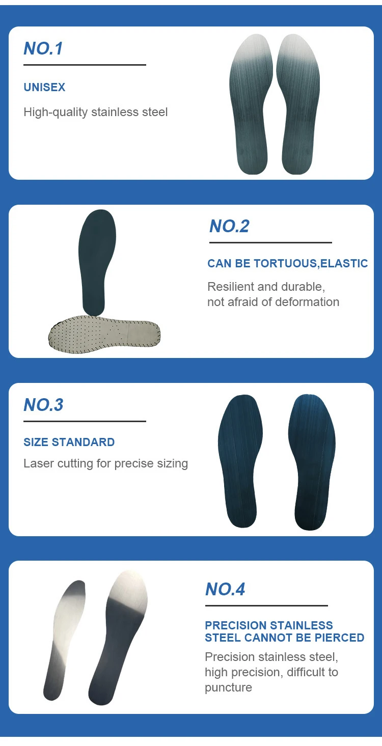 Used In Manufacturing Industry Safety Shoe Accessories Stainless Steel ...