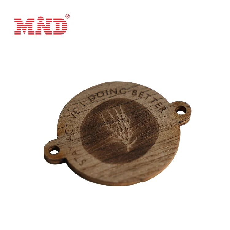 Eco Friendly Mifare Ultralight C 50pf Nfc Wooden Card Bamboo Business ...