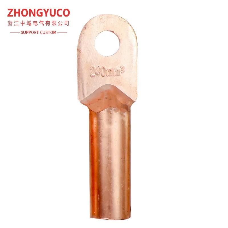 DT-16mm Copper Crimp Terminals for Wiring Cable Lug Electronic ...