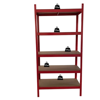 5 Tier Boltless Shelving Heavy Duty Rack Workshop Storage Rack Metal ...