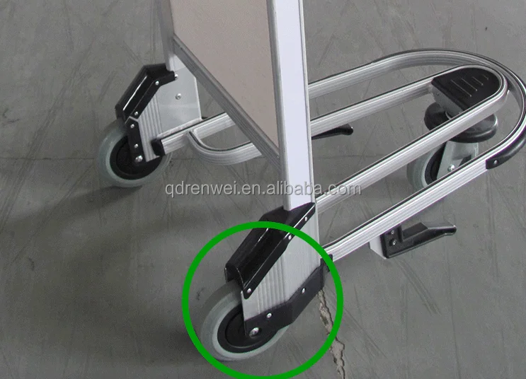 Airport Trolley With Brake Hand Brake Airport Trolley Airport Baggage ...