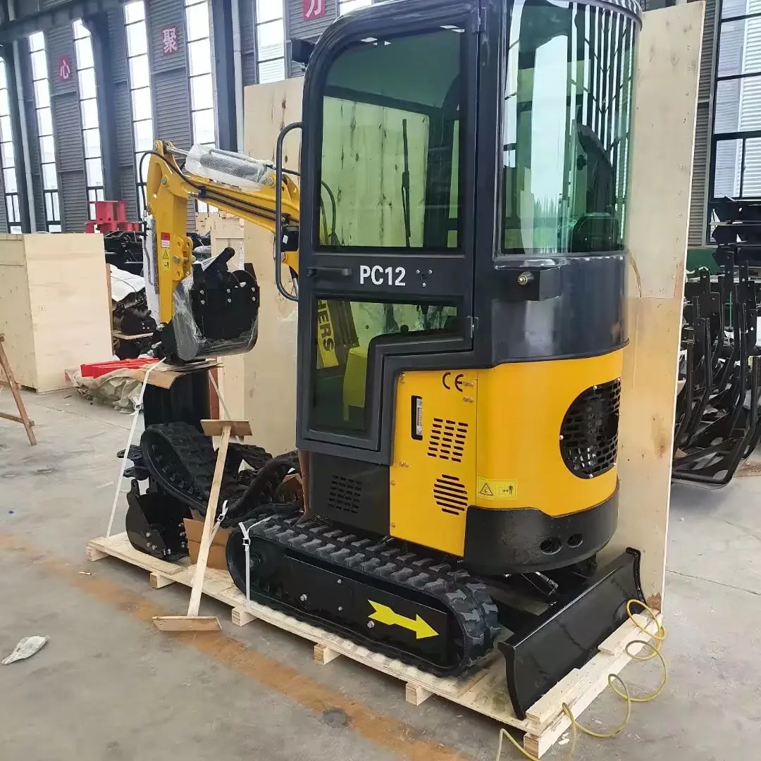 Household Small Excavators 0.8 Ton 1.5 Ton 2 Ton 3ton Small Digger ...
