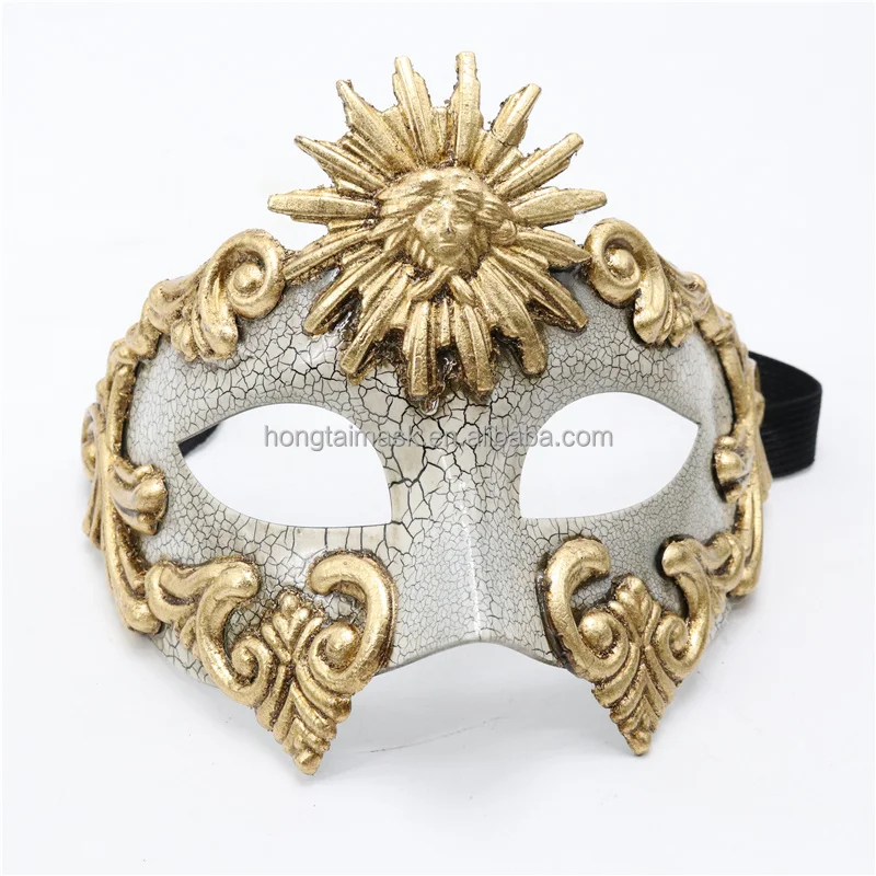 Masquerade Rome Carnival Mask For Men/women Wholesales Gold Silver ...