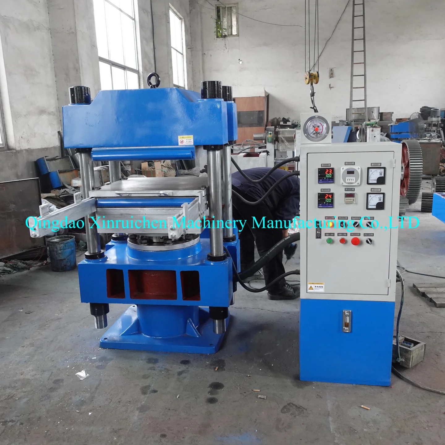 Rubber Vulcanization Machine - Efficient & Reliable Press