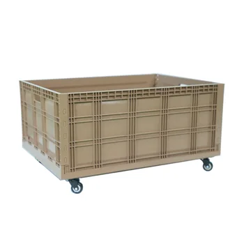 Industry Use Plastic Storage Bins Transportation Boxes Turnover Crate ...