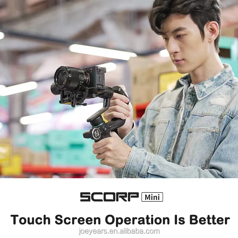 SCORP MINI 3 Axis Gimbal Stabilizer - Anti-Shake Camera