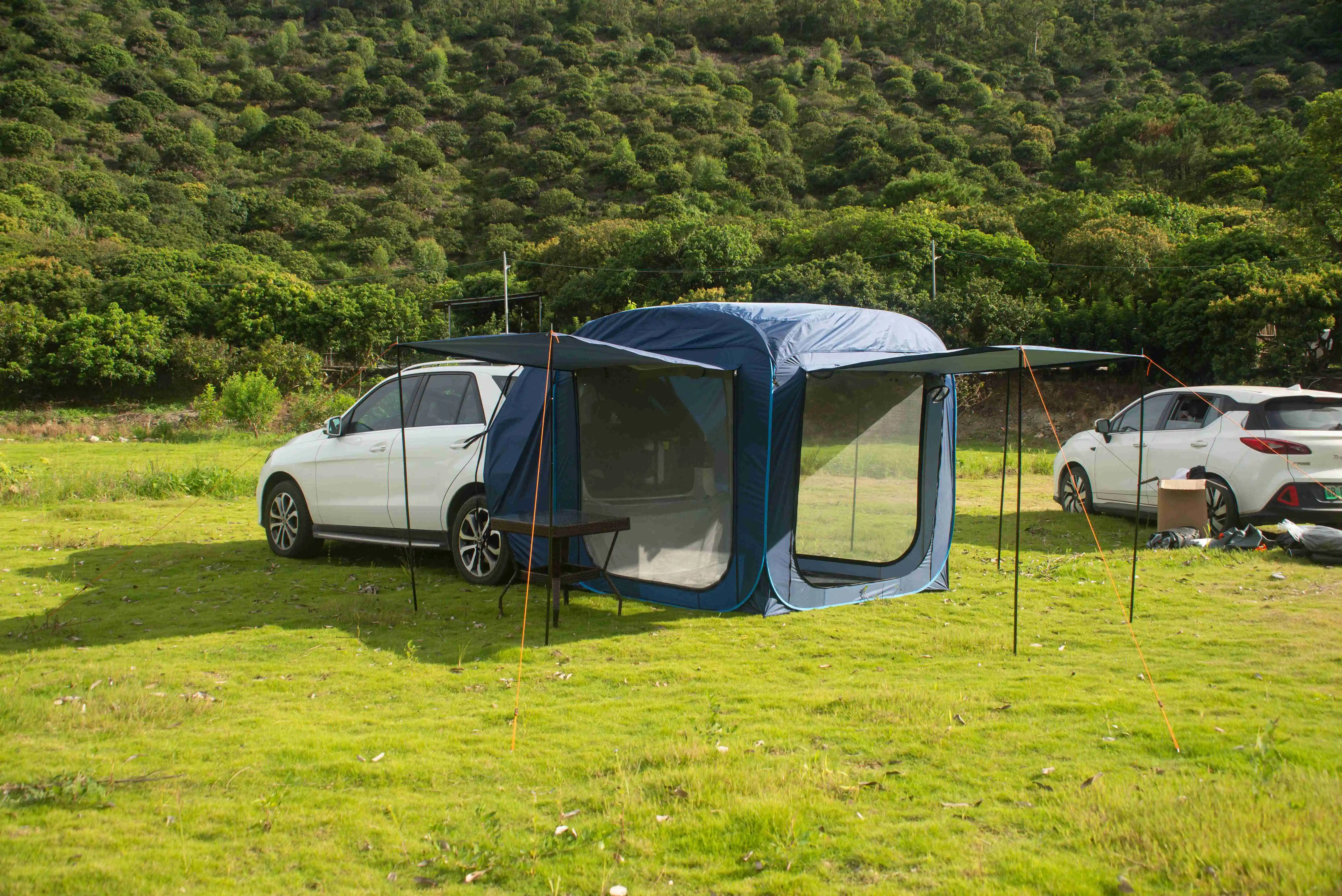 2*2*2m Pop up Cube Pickup Truck Car Awning SUV Tailgate Tent