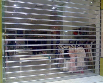 Factory Transparent Polycarbonate Roller Shutter Door Plastic ...