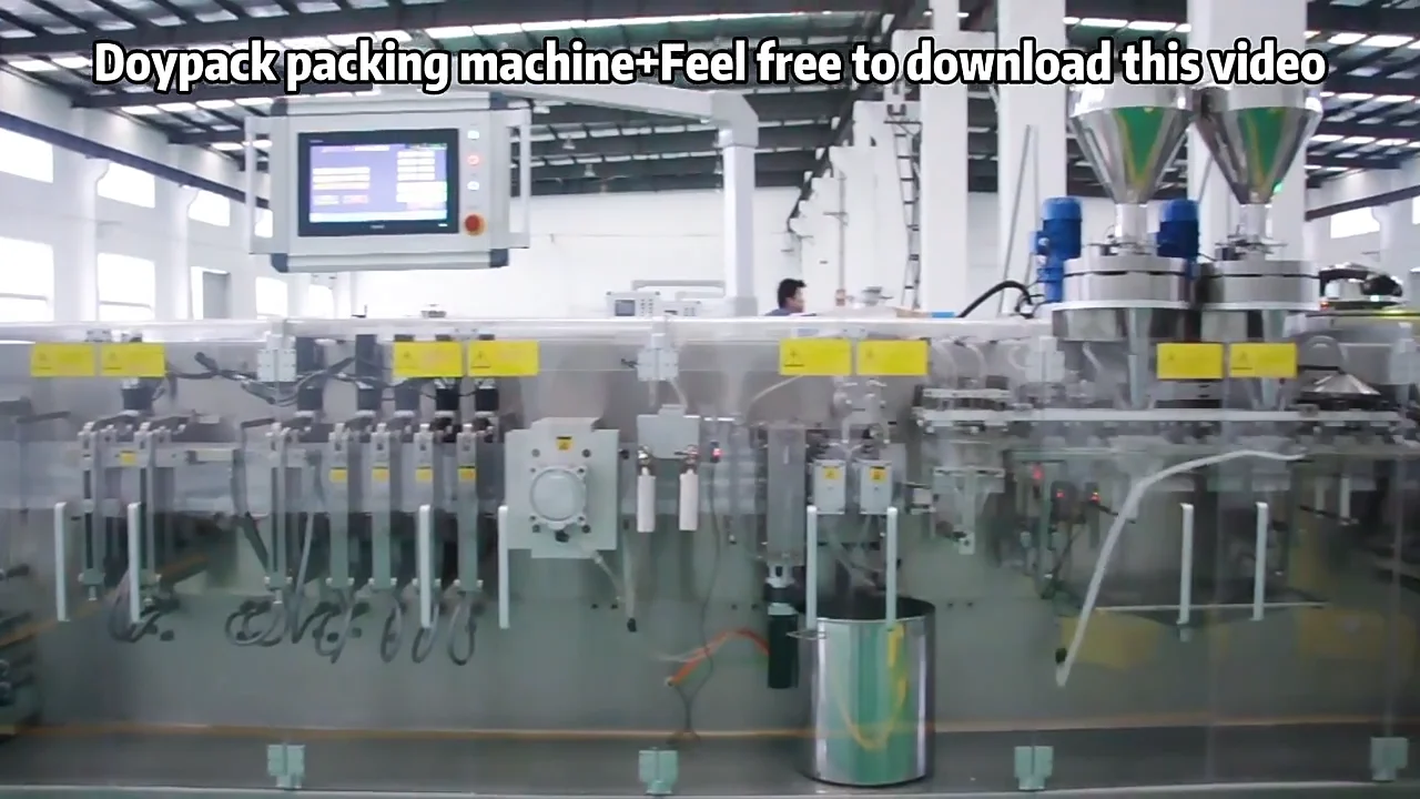 Fully Automatic Juice Doypack Packing Zipper Pouch Packing Stand-up Bag ...