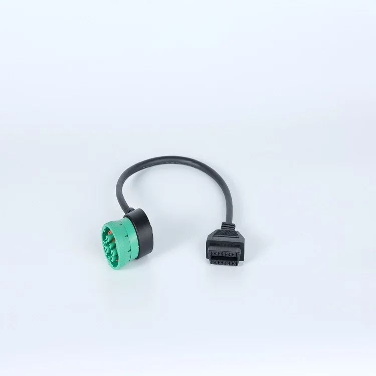 J1939 Obd2 Diagnostic Truck Connector And J1939 9 Pin To Obds Adapter