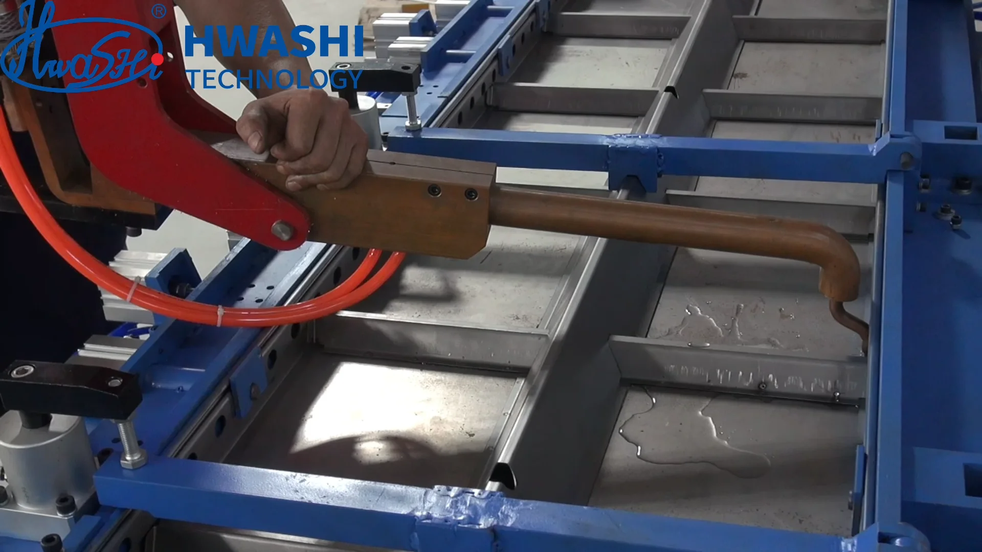 Hwashi Double-head Crank Arm Mobile For Computer Case Spot Welding ...
