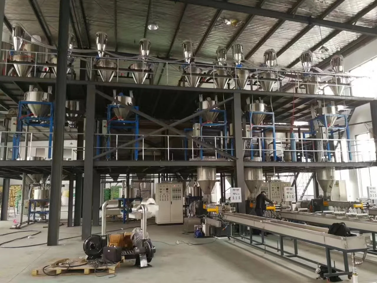 Bulk Bag Unloading Stations Multi Dosing Feeder Powder Batching System ...