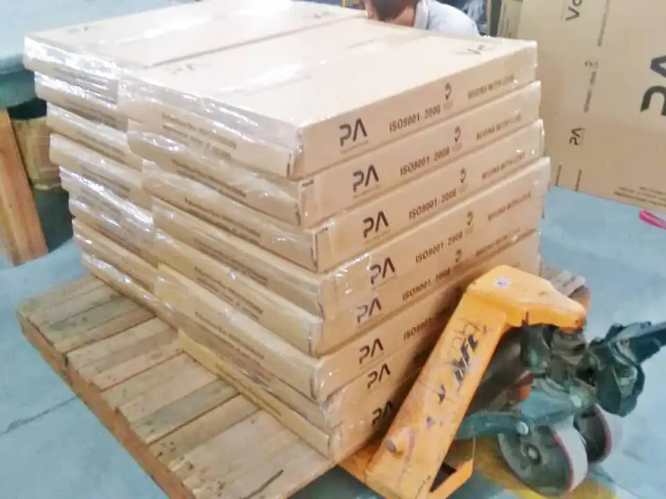 Pa Custom Made L Shaped Uv Lacquer Modern Wall Kitchen Cabinet - Buy ...