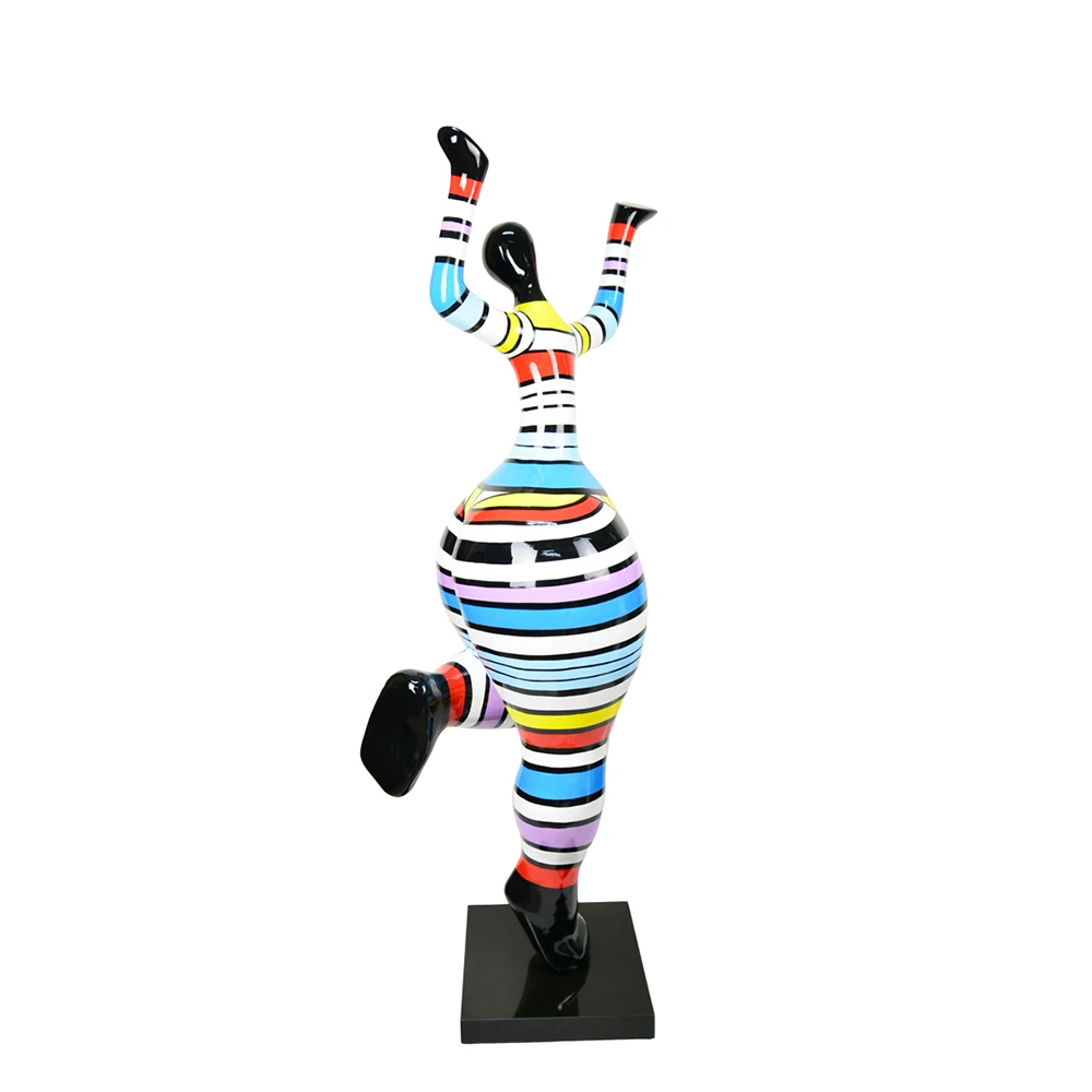 Custom Handmade Ballet Dancer Sculpture - Large Resin Statue for Home Decor