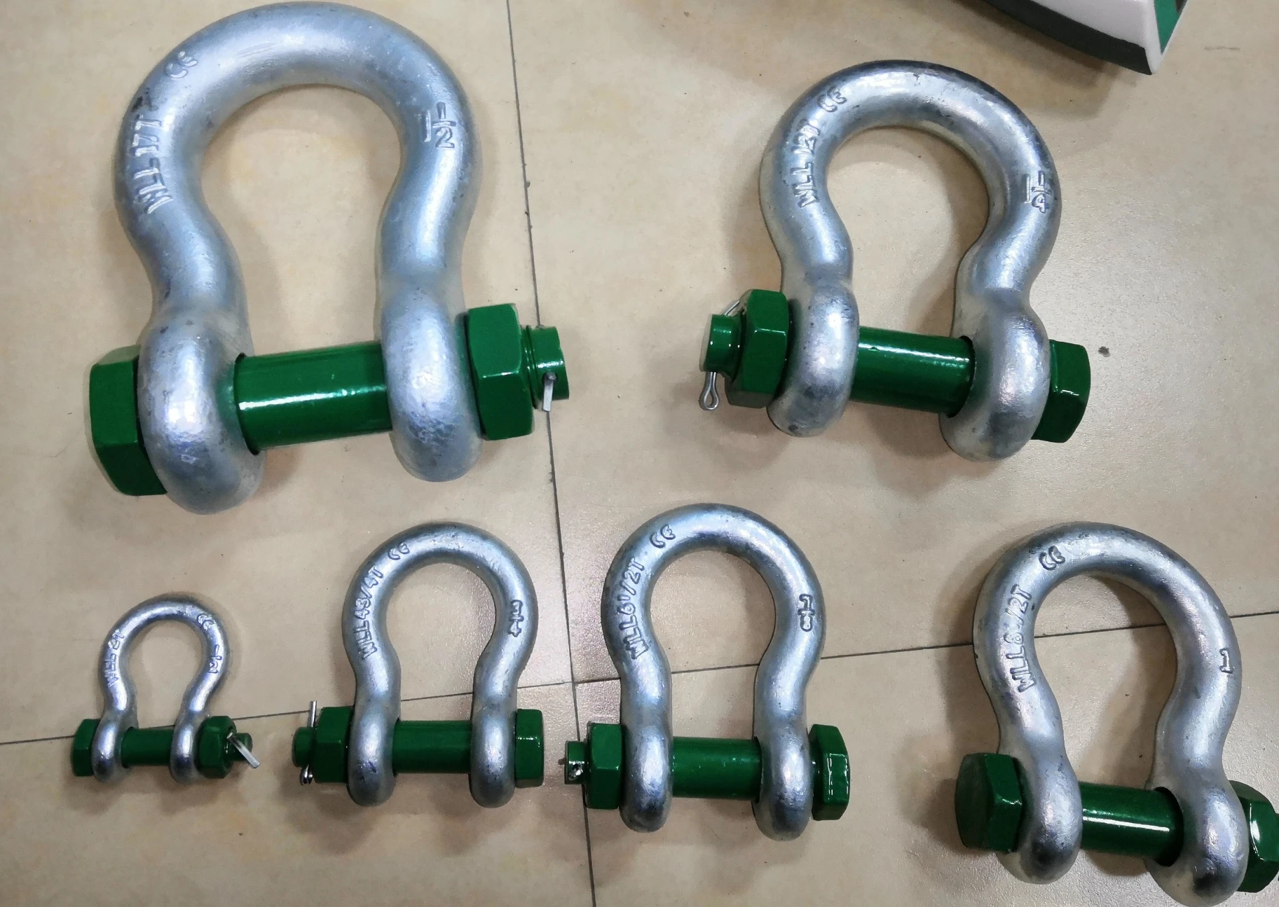Heavy Duty Galvanized Bow Shackle for Lifting - Z2lifting