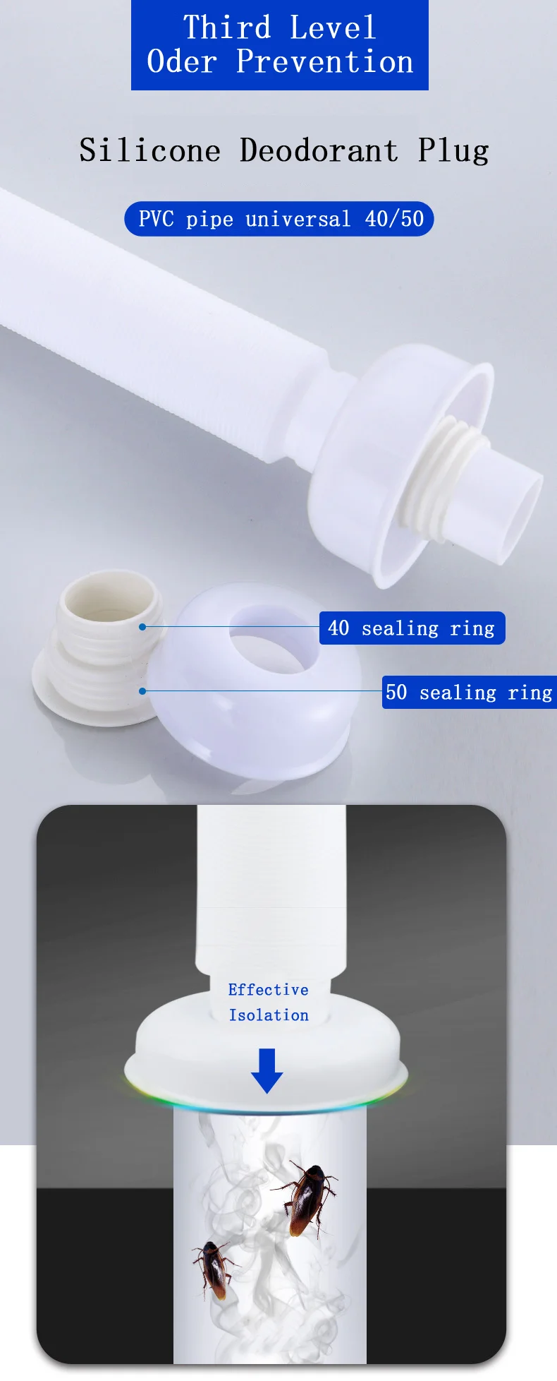 P Trap Basin Drain Flexible Plastic Drainage Pipe Fitting Kitchen Wash ...