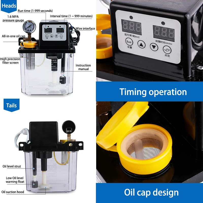 CNC Electromagnetic Lubricating Oil Pump - Automatic & Efficient