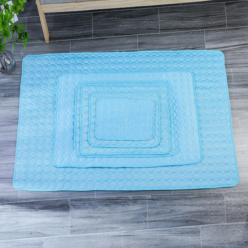 Dog Mat Cooling Summer Pad Mat For Dogs Cat Blanket Sofa Breathable Pet ...