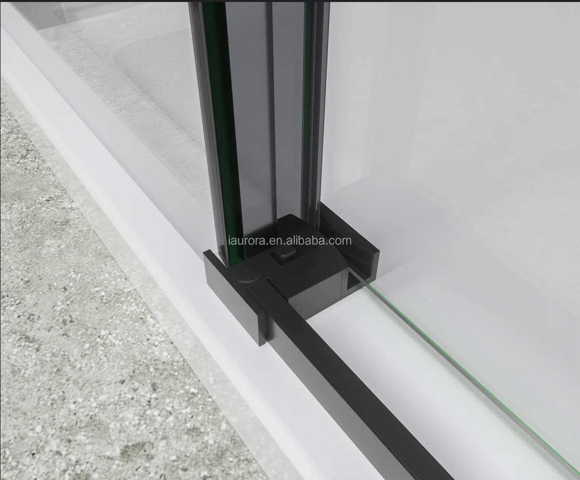 Diamond Screen Bathroom Glass Door Frame Door For Shower Cubicle Shower ...