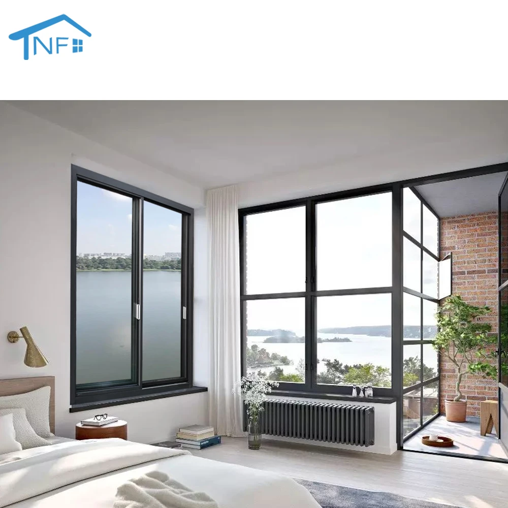 Foshan Nf Windows And Doors Double Glazed Aluminium Sliding Window ...