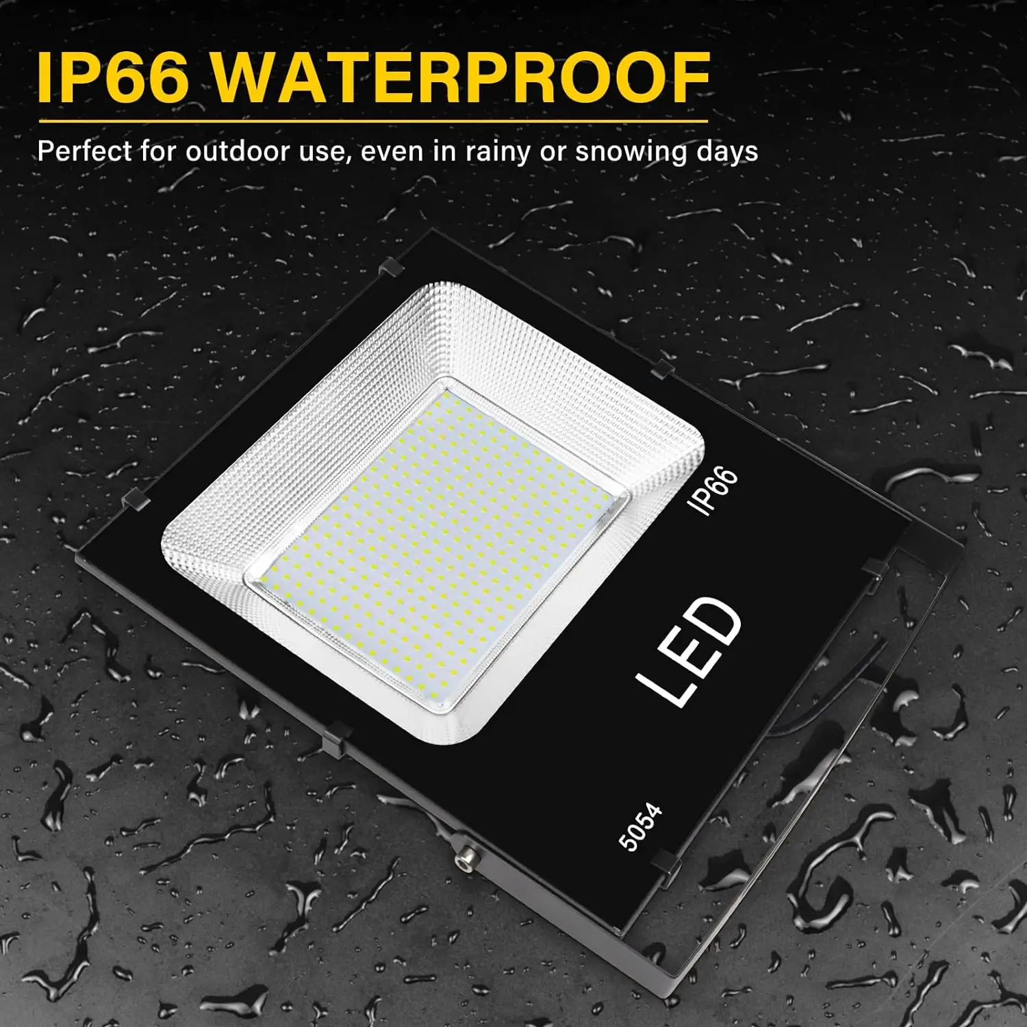 Power 300w Lifepo4 Lithium Battery Ip65 Waterproof Led Solar Flood ...