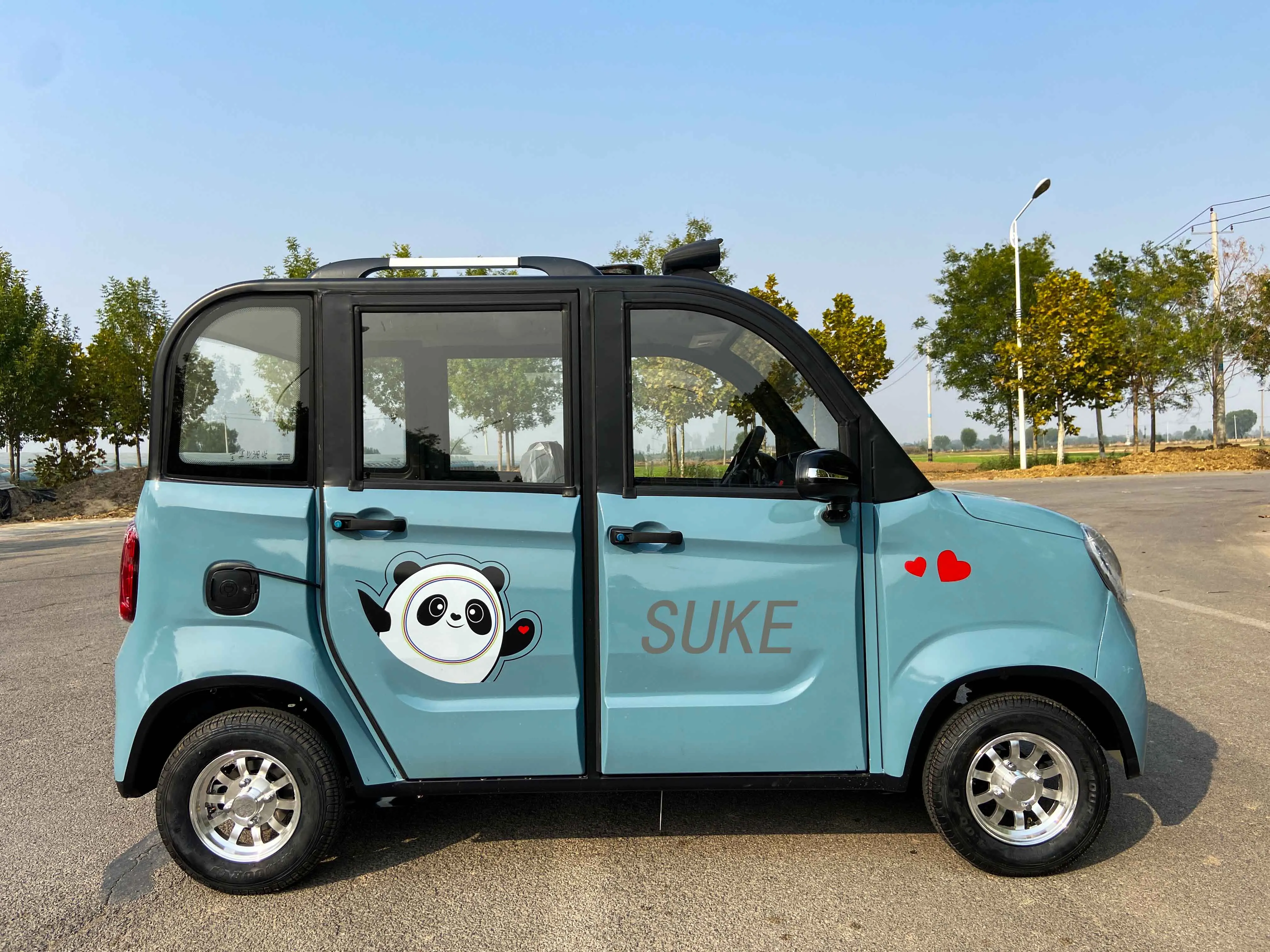 Without Driving Licence / Right Hand Drive Ecar Small Electric Car New ...