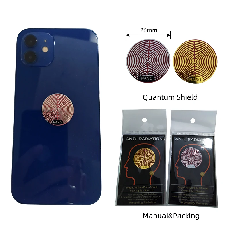 CAMAZ Quantum Shield EMF Protection Sticker - Anti Radiation