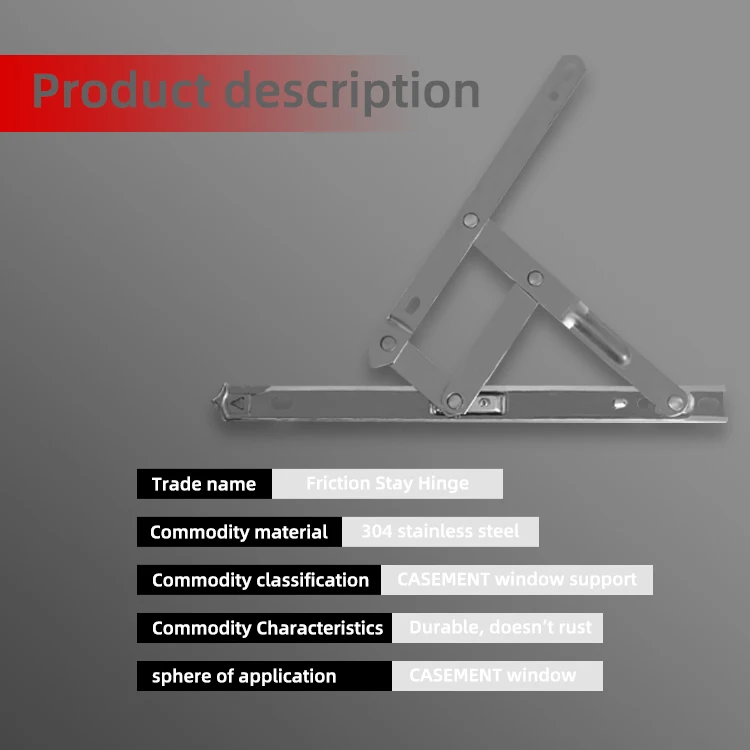 Premium Factory Supplies Adjustable Stainless Steel Upvc/casement ...