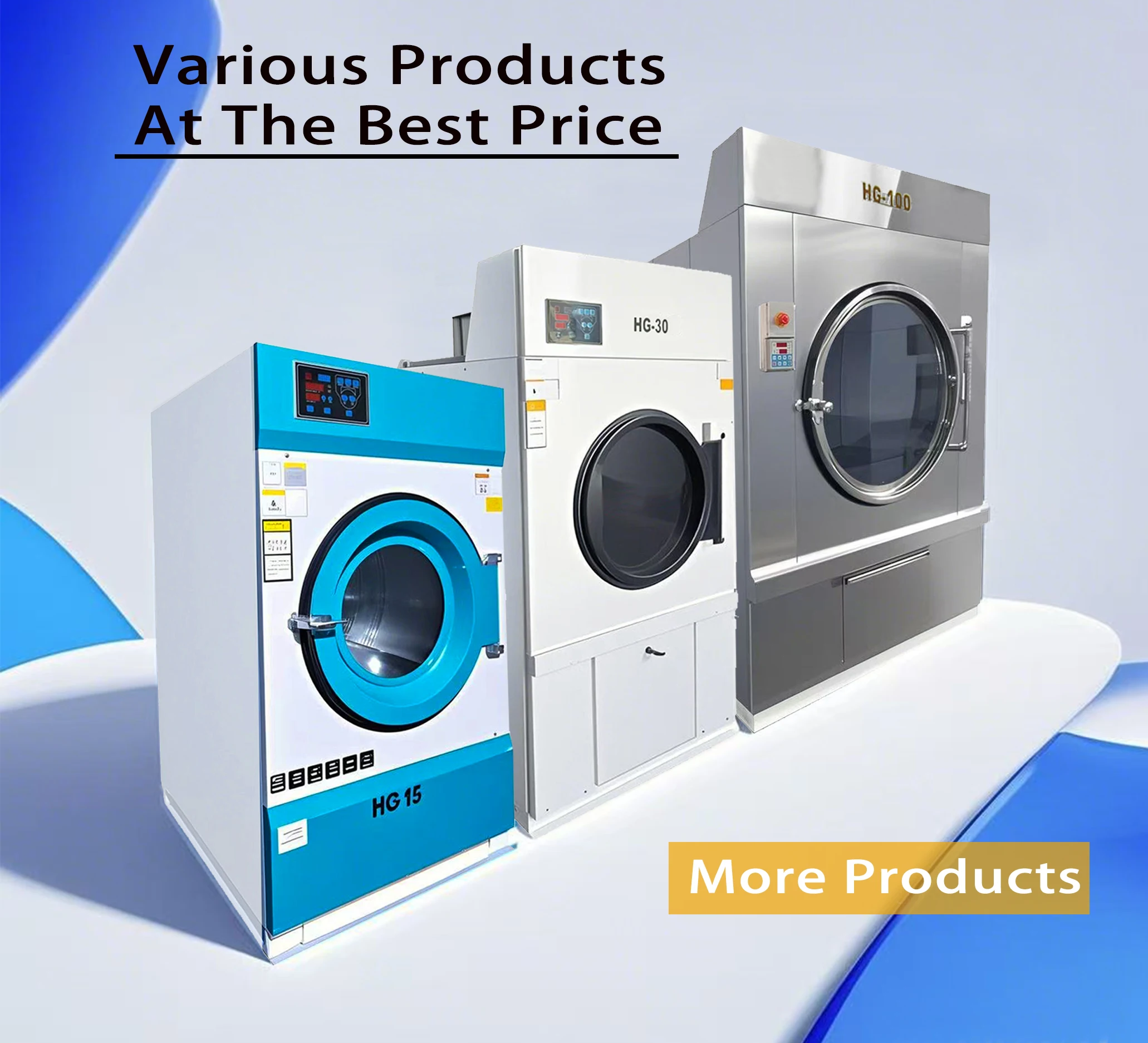 OKAIYOU Industrial Commercial Laundry Equipment Steam Clothes Dryer Dry ...