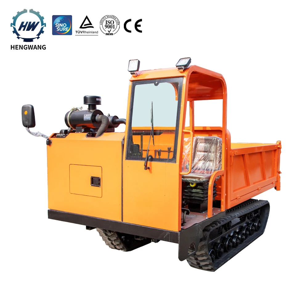 Mini Crawler Dump Truck - Efficient Garden & Agricultural Use