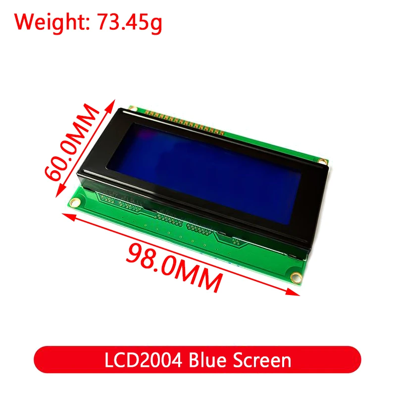 Lcd Module Blue Green Screen For Arduino 0802 1602 2004 12864 Lcd Character Uno R3 Mega2560 ...