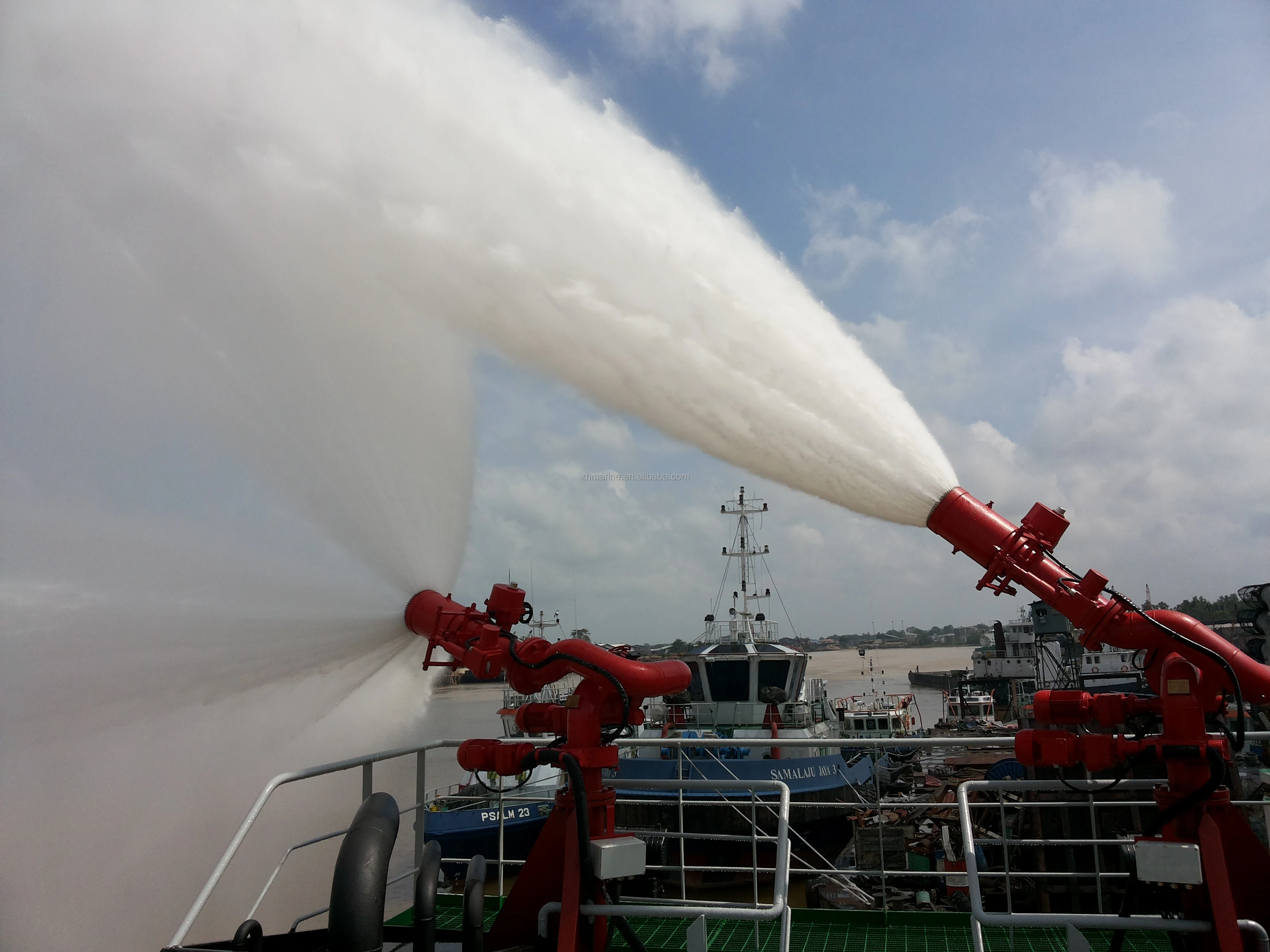 Marine Fire Monitor Electric Control High Pressure Water/foam Monitor ...