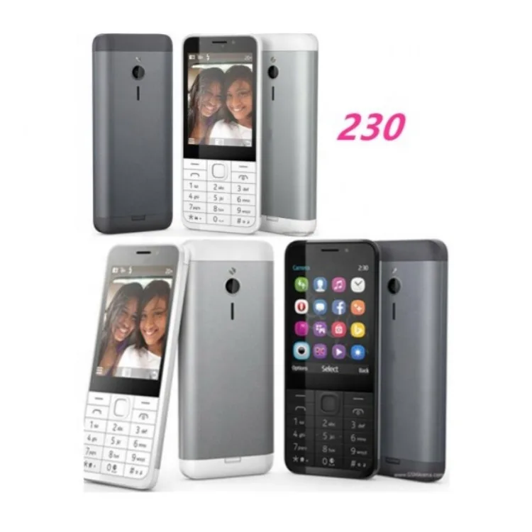 Mobile Bar Keypad Phone 230 Dual Sim Arabic Russian Keyboar Phone - Buy ...