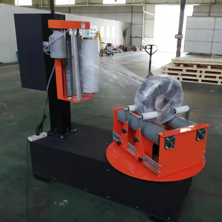 Full Operation Small Size And Safe And Customized Reel Stretch Wrapping ...