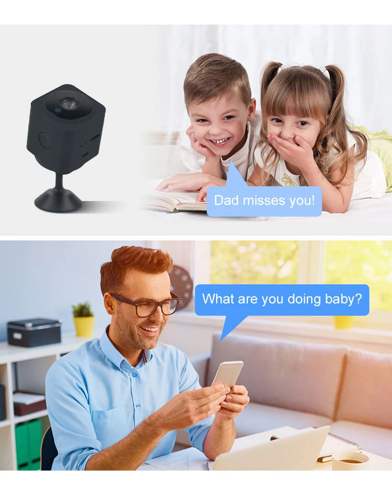 AS02 Mini Camera Webcam HD 1080P - Real Mini Wifi Camera
