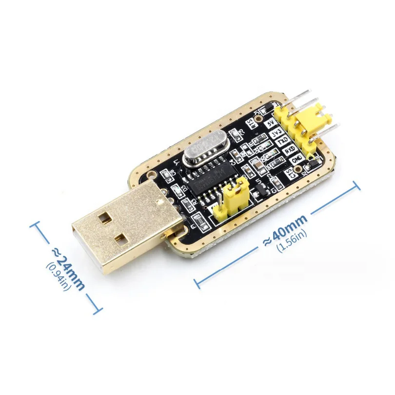 Rs232 Usb To Ttl Module Upgrade Board For Serial Port Conversion Ttl Flashing Line Ch340g - Buy ...