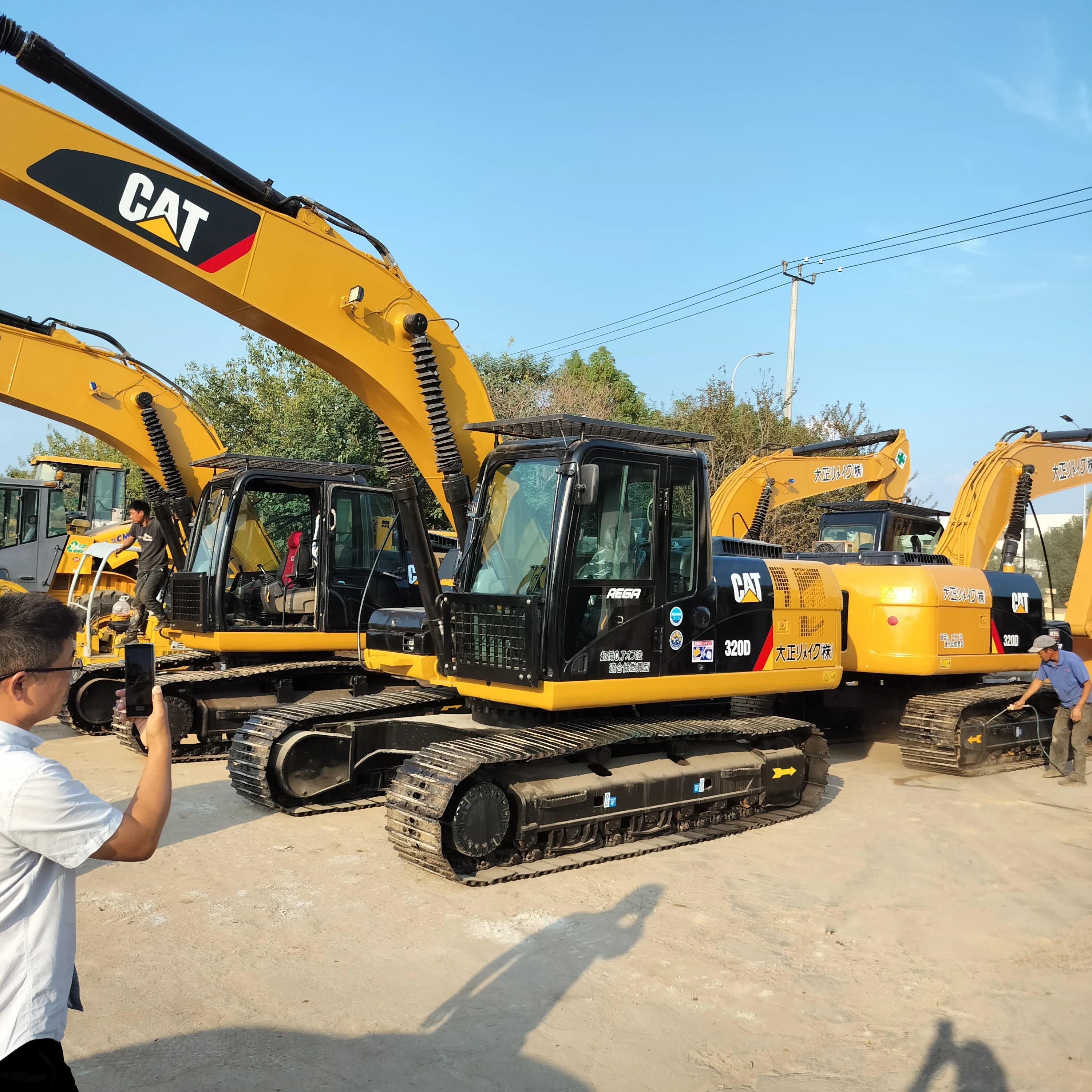 Good Original Condition In Japan Second-hand 20 Ton Cat 320 Cat 320d ...