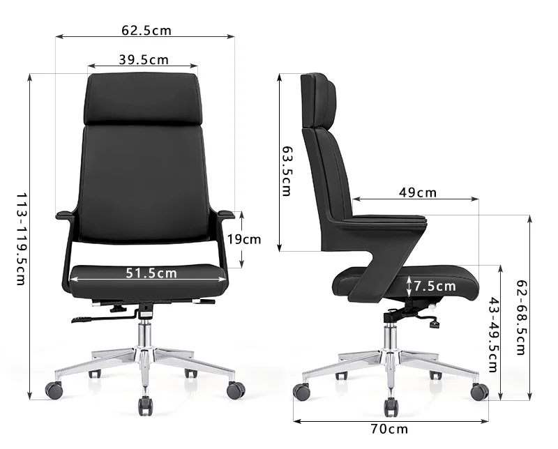 Zitai Custom Swivel Boss Ceo Office Chair Manager High Back Work ...